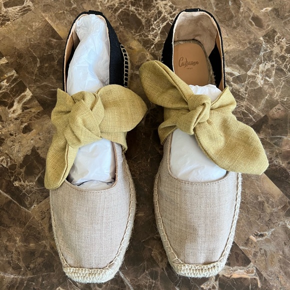 Castaner | Shoes | Castaner Pura Bow Tie Espadrille Flats | Poshmark
